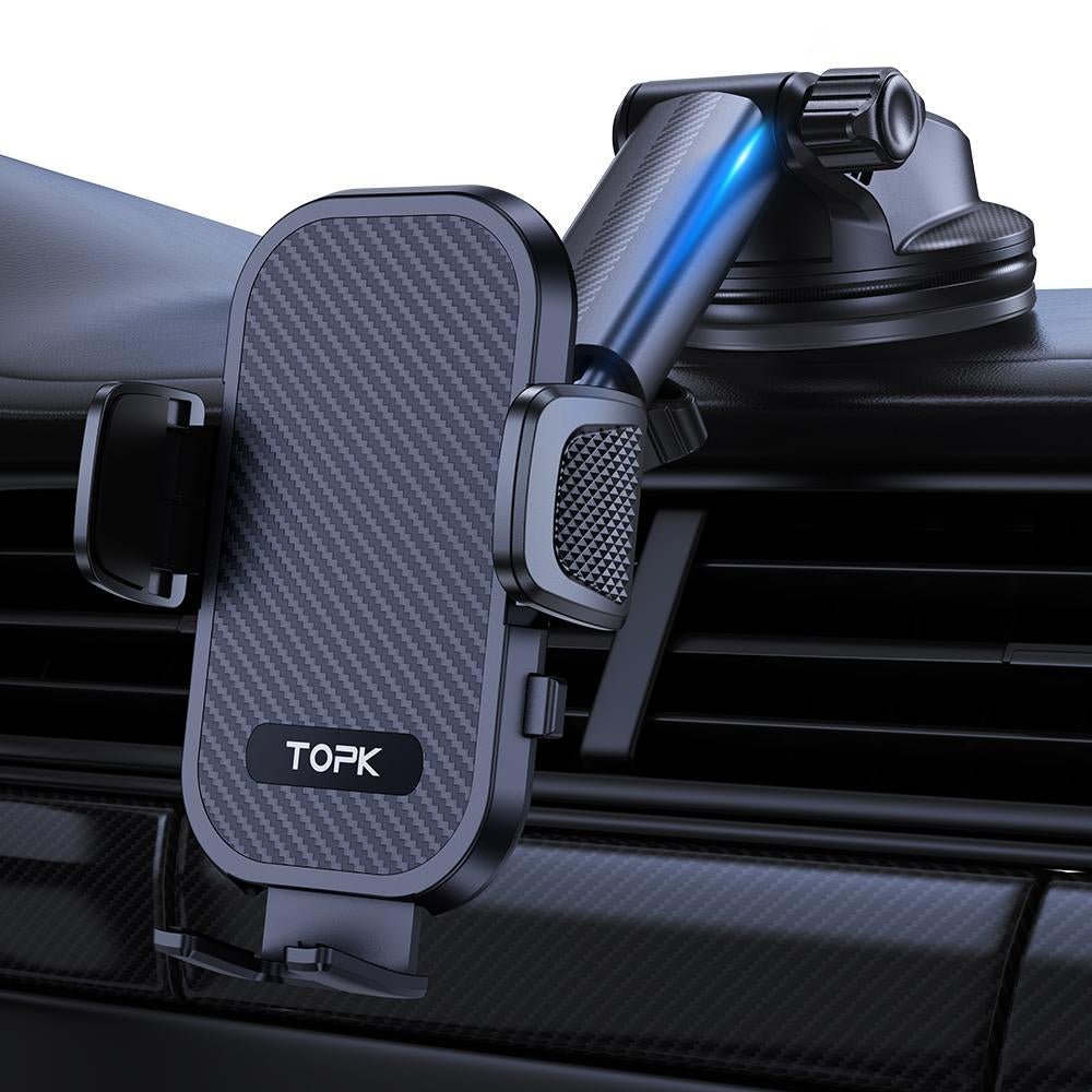 TOPK D43N Phone Mount For Car Dashboard – TOPK Official Store